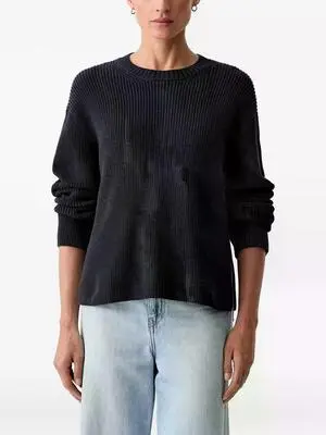 Marc O'polo Ribbed-knit Crew-neck Sweater