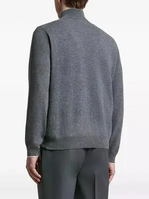 Peserico Quarter-zip Knitted Sweater