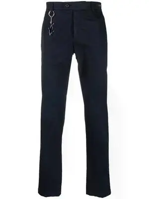 Paul & Shark Keyring-detail Straight-leg Chinos