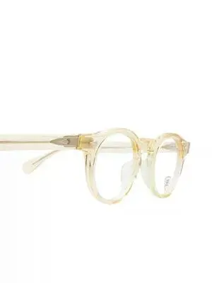 JULIUS TART OPTICAL Ar Geometric-frame Glasses
