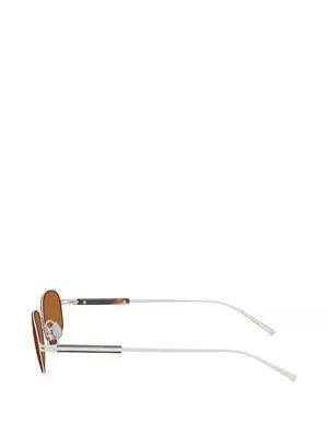 Brunello Cucinelli Carlito B Oval-frame Sunglasses