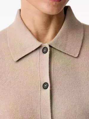Marc O'polo Button-up Long-sleeve Polo Cardigan - Neutrals