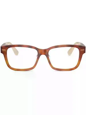 Brunello Cucinelli Tortoiseshell-effect Glasses - Brown