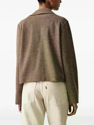 Marc O'polo Flap-pocket Button-up Tweed Jacket