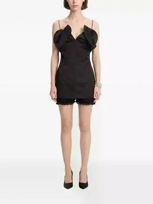 Magda Butrym Ruffled Spaghetti-strap Top
