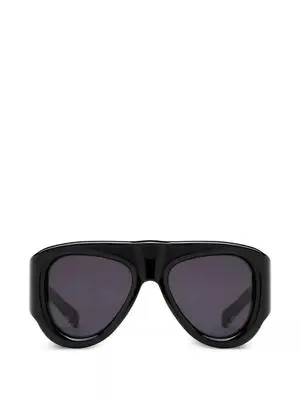 JACQUES MARIE MAGE Barclay Oversized-frame Sunglasses - Black