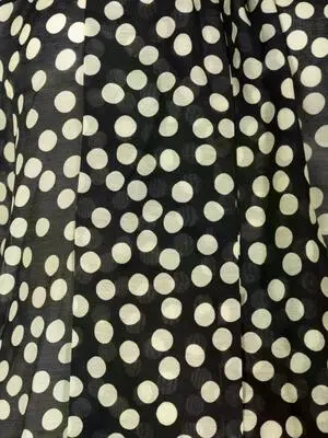 FRANCOISE PINTON - PARIS Polka Dot-print Halterneck Top