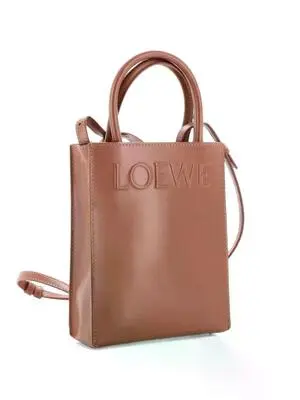 Loewe Standard A5 Convertible Leather Tote Bag