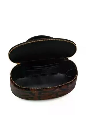 POTAMY Leopard-print Calf Hair Mini Bag