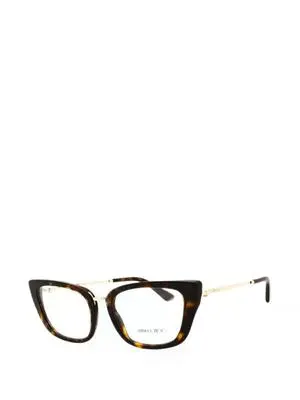 JIMMY CHOO Tortoiseshell-effect Cat-eye-frame Glasses - Brown