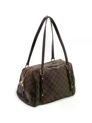 LOUIS VUITTON Gm Rivington Damier Ebene Tote Bag