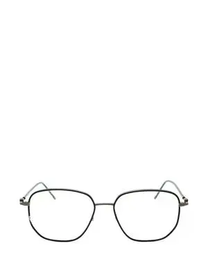 BOSS Geometric-frame Glasses - Silver