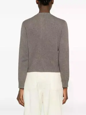 Fabiana Filippi Beaded-trim Knitted Cardigan