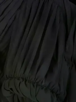 Comme Des Garçons Gathered Ruffled Jacket
