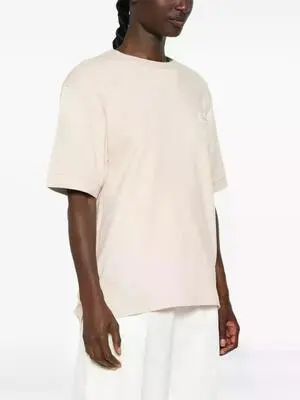 Jacquemus Logo-patch T-shirt - Neutrals