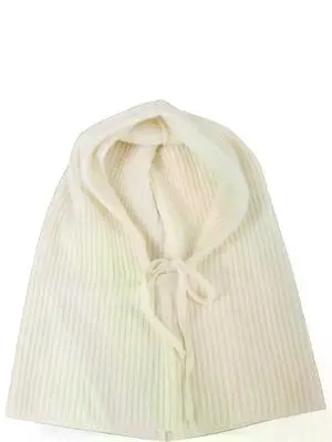 Federica Tosi Ribbed-knit Balaclava Hat
