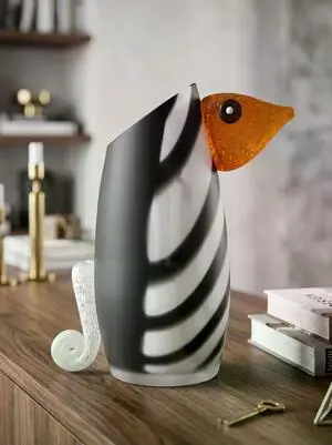 BOROWSKI Pingu Penguin-shaped Vase - Black