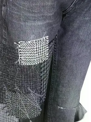 Junya Watanabe Patchwork Distressed Jeans
