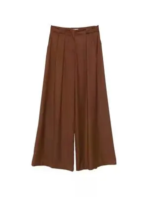 Ermanno Scervino Pleated Wide-leg Trousers