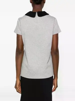 N°21 Peter Pan Collar T-shirt - Grey