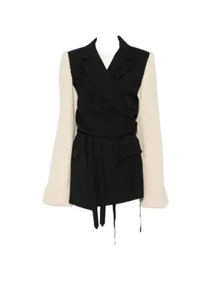 Dries Van Noten Beline Wool Jacket - Black