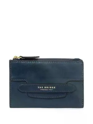 THE BRIDGE Leather Wallet - Blue