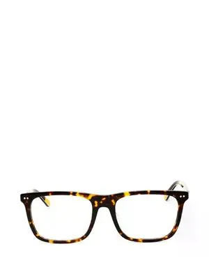 Polo Ralph Lauren Tortoiseshell-effect Rectangle-frame Glasses - Brown