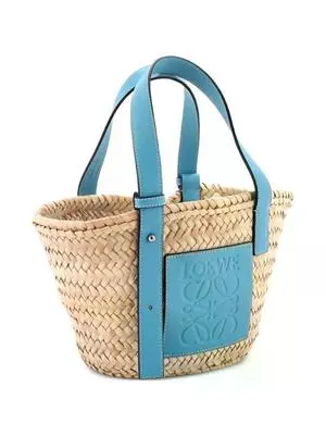 Loewe Basket Raffia Small Tote Bag