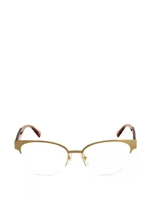 Versace Cat-eye-frame Glasses - Gold