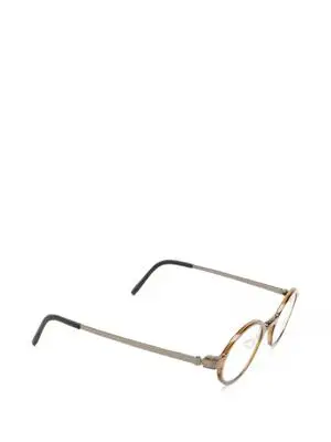 LINDBERG Round-frame Glasses - Brown