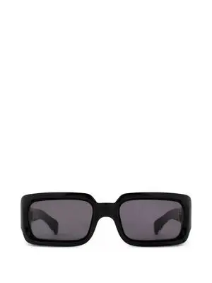 JACQUES MARIE MAGE Vera Rectangle-frame Sunglasses - Black