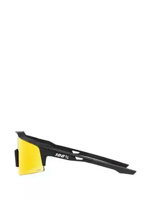 100% PURE Speedcraft Sl Geometric-frame Sunglasses - Black