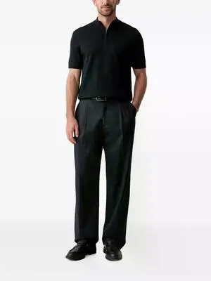 JOOP! Quarter-zip Knitted Polo Shirt