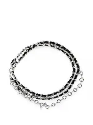 GESTUZ Gzzinnia Logo-plaque Chain Belt