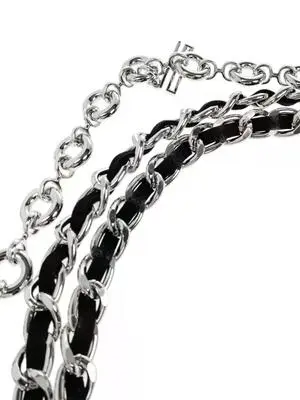 GESTUZ Gzzinnia Logo-plaque Chain Belt
