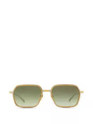 JACQUES MARIE MAGE Admiral Geometric-frame Sunglasses