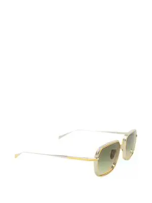 JACQUES MARIE MAGE Admiral Geometric-frame Sunglasses