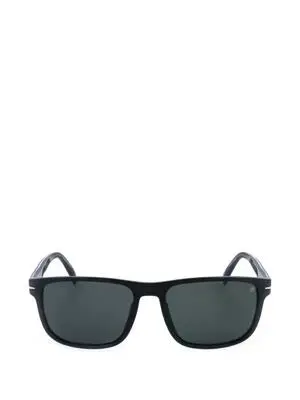 DB EYEWEAR BY DAVID BECKHAM Rectangle-frame Sunglasses - Black