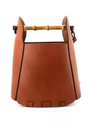 Loewe Bamboo Leather Bucket Bag
