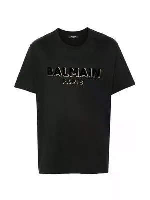 Balmain Logo-print T-shirt - Black