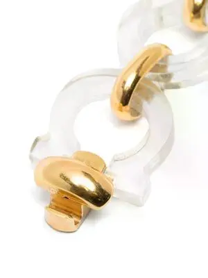 FERRAGAMO 1980s Gancini Link Bracelet - Gold