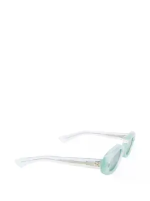 JACQUES MARIE MAGE Besset Oval-frame Sunglasses