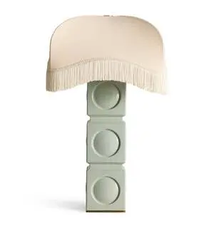 SOHO HOME Fringe Reno Table Lamp - Green