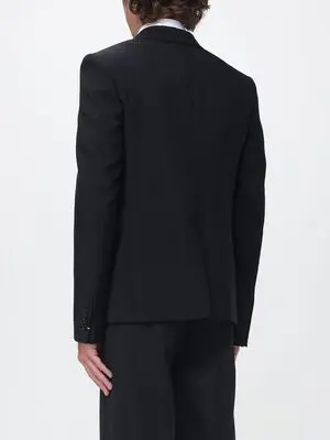 Fendi Slim Fit Single-breasted Wool And Mohair Blend Blazer