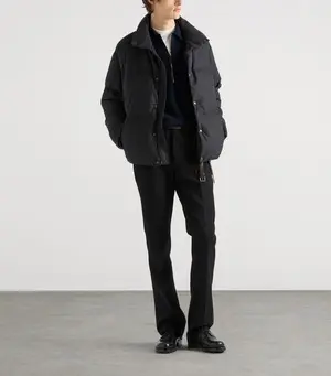 Prada Cashmere Puffer Jacket