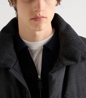 Prada Cashmere Puffer Jacket