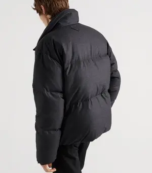 Prada Cashmere Puffer Jacket