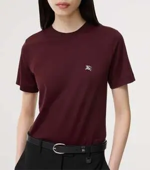 Burberry Cotton Embellished Ekd T-shirt