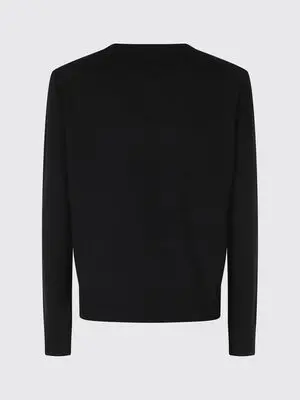 SEMICOUTURE Ribbed Wool And Cashmere Crewneck Sweater
