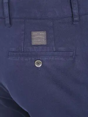 Incotex Slim Fit Chino Pants In Stretch Cotton With A Mid-rise Waist